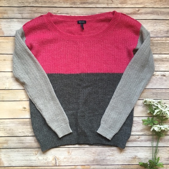 Splendid | Sweaters | Splendid Colorblock Sweater | Poshmark